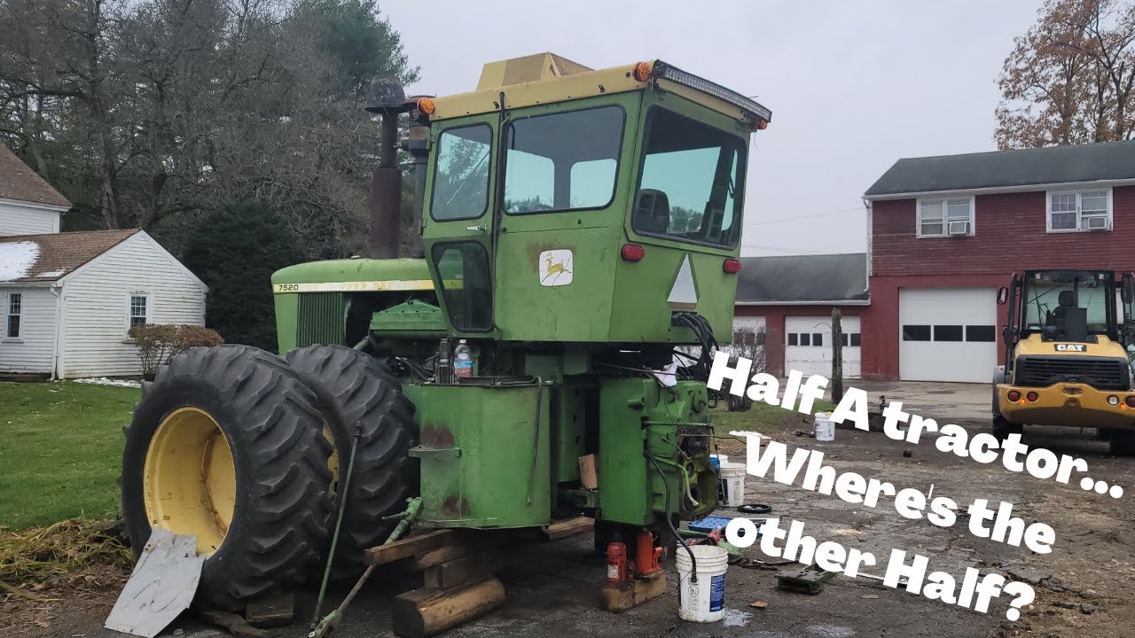 John Deere 7520 Transmission Prep- Part 3 - YouTube