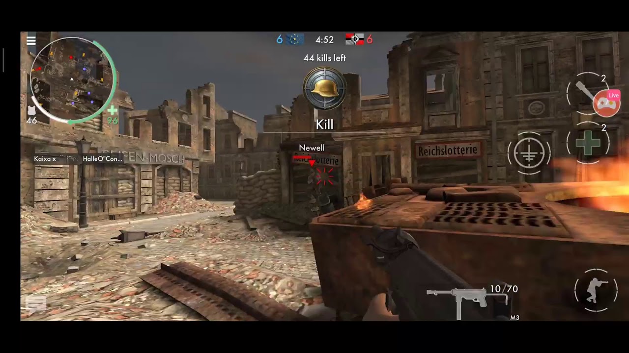 World War android game shooter - YouTube