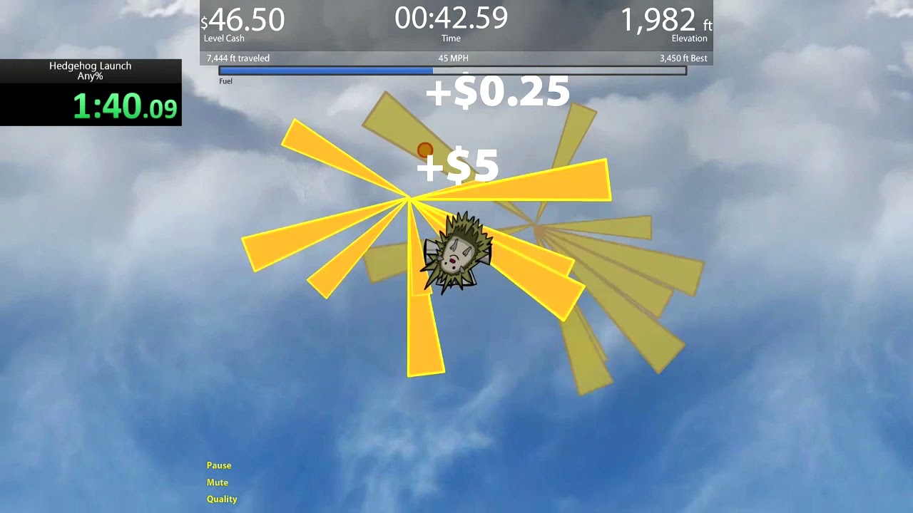 World Record ANY% Hedgehog Launch - 2:13:640 - YouTube