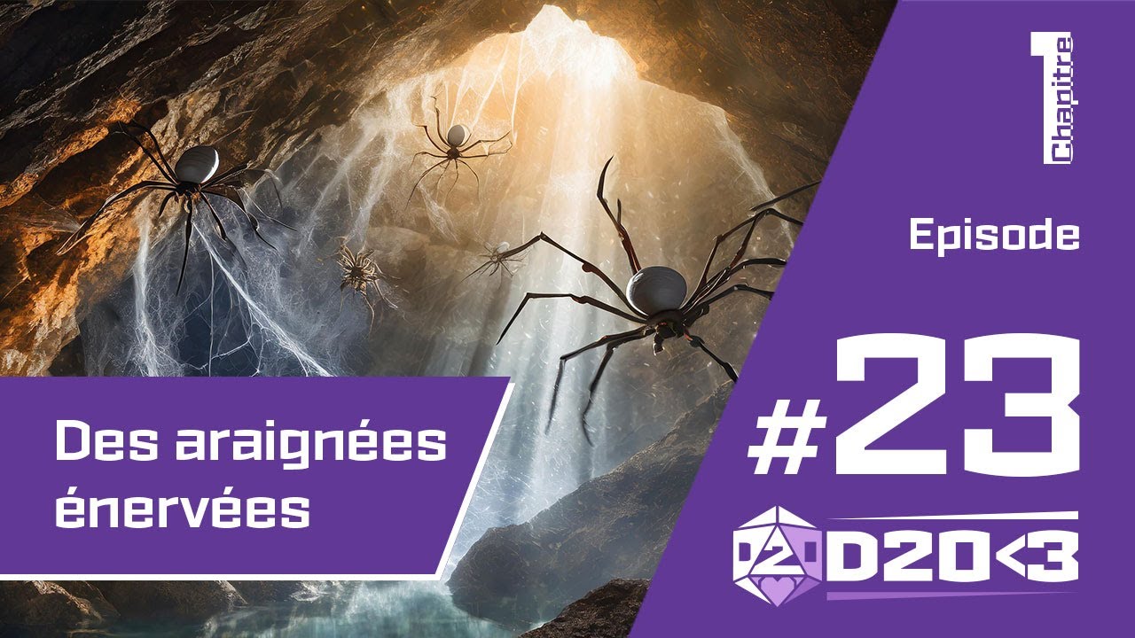 Des araignées énervées - Episode 23 - Les Secrets de Kreemo - Chapitre ...