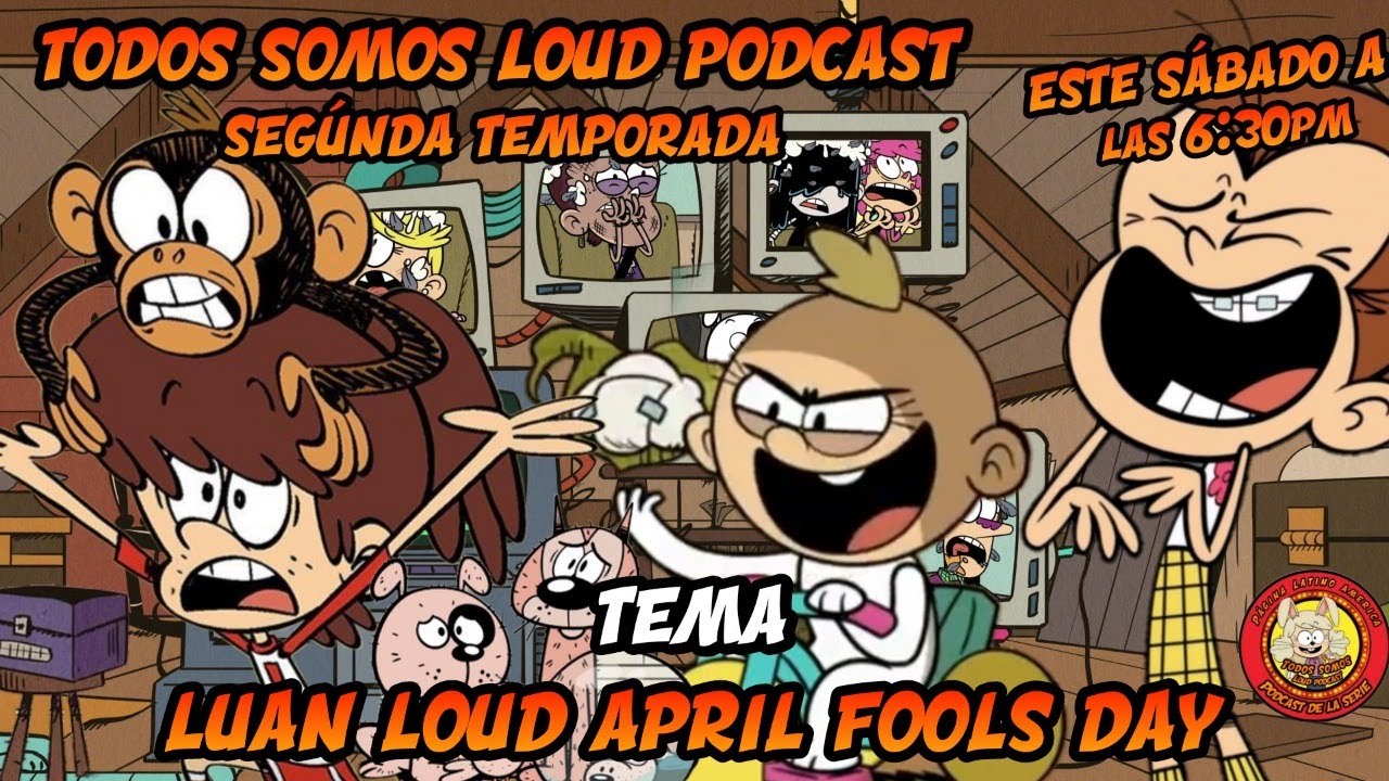 luan Loud April fool's Day - YouTube