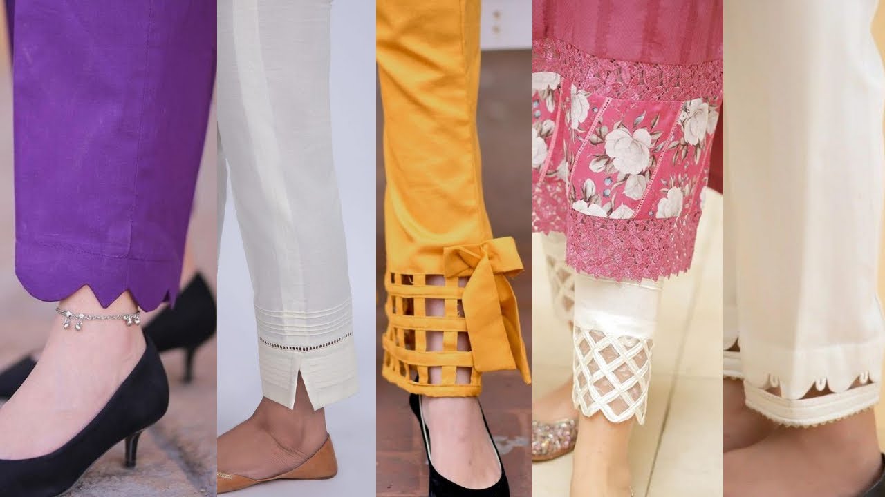 Simple Trouser Design For Girls || Simple Yet Elegant Trouser Design ...