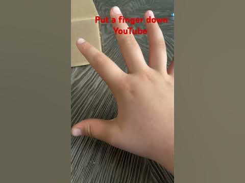 Put finger down youtube - YouTube