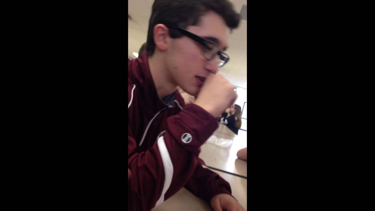 Lunch Table Rapping Part 1 - What'd This Kid Say?! - YouTube