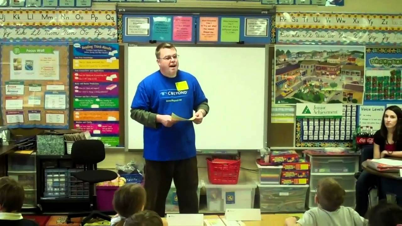 CBEYOND "JA IN DAY" at Luhr Elementary - YouTube