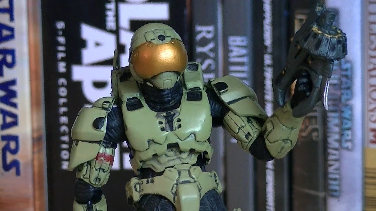 Halo 3 Series 4 Olive Security Spartan Review - YouTube