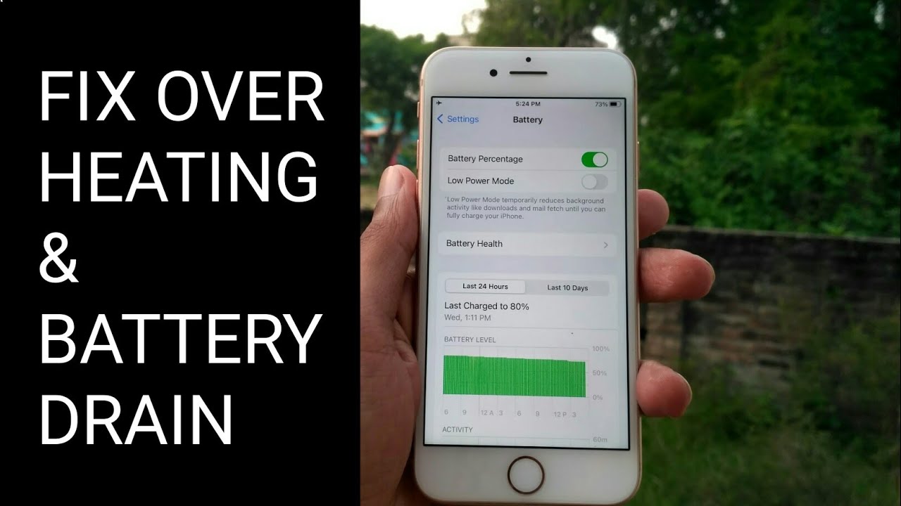 How to Fix Overheating and Battery Drain Problem in Any IPhone - YouTube