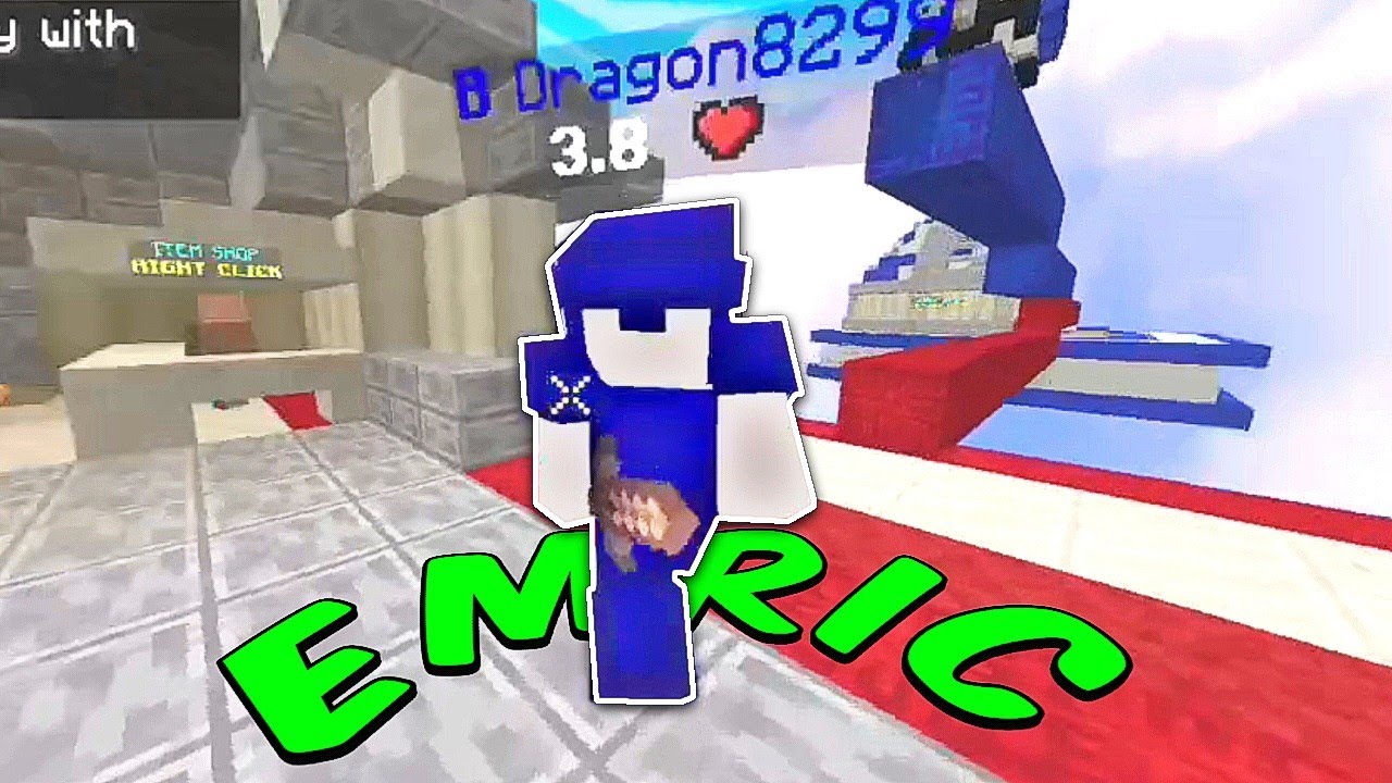 I tried emric pvp texture pack 😁 | Mcpe nethergames bedwars - YouTube