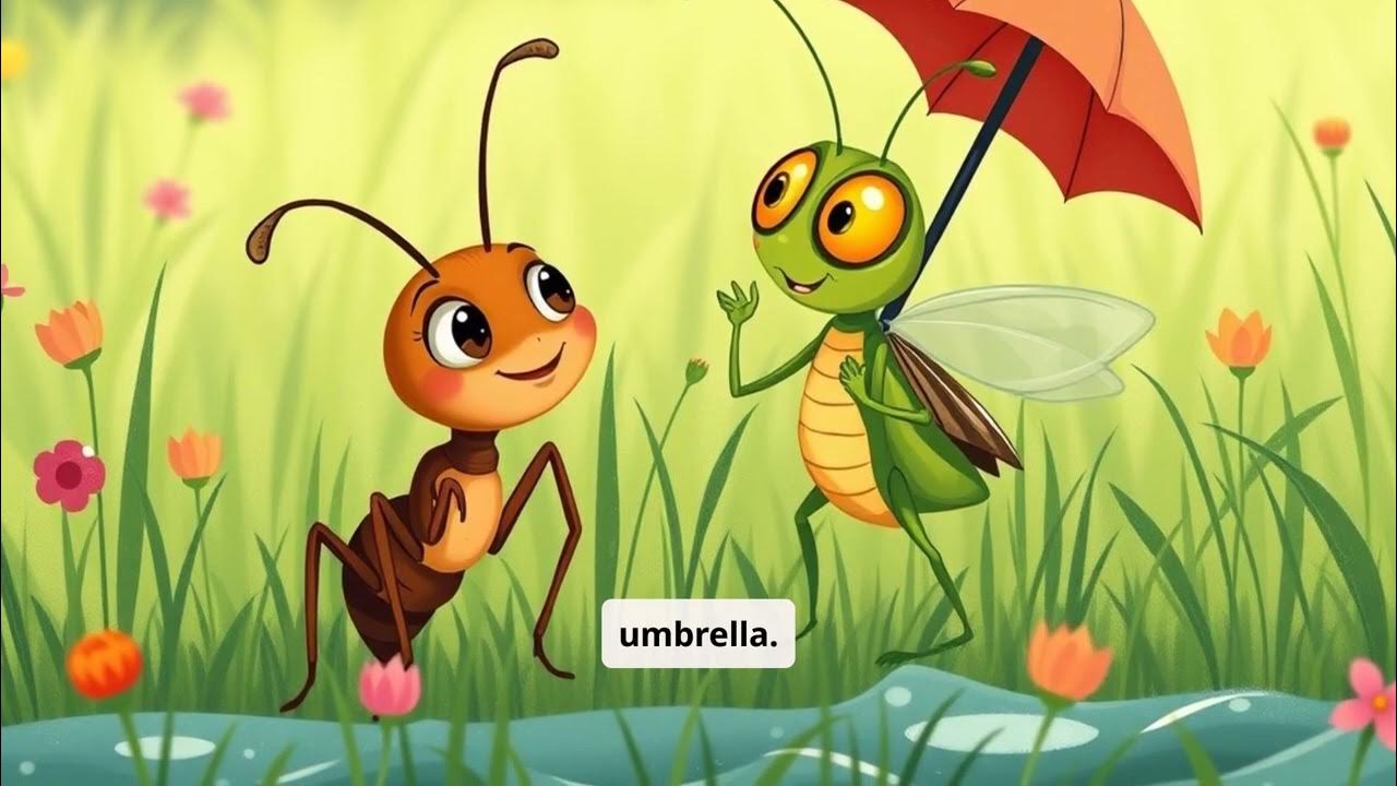 "The Brave Ant and the Curious Cricket 🐜🎻 | A Tale of Teamwork and ...