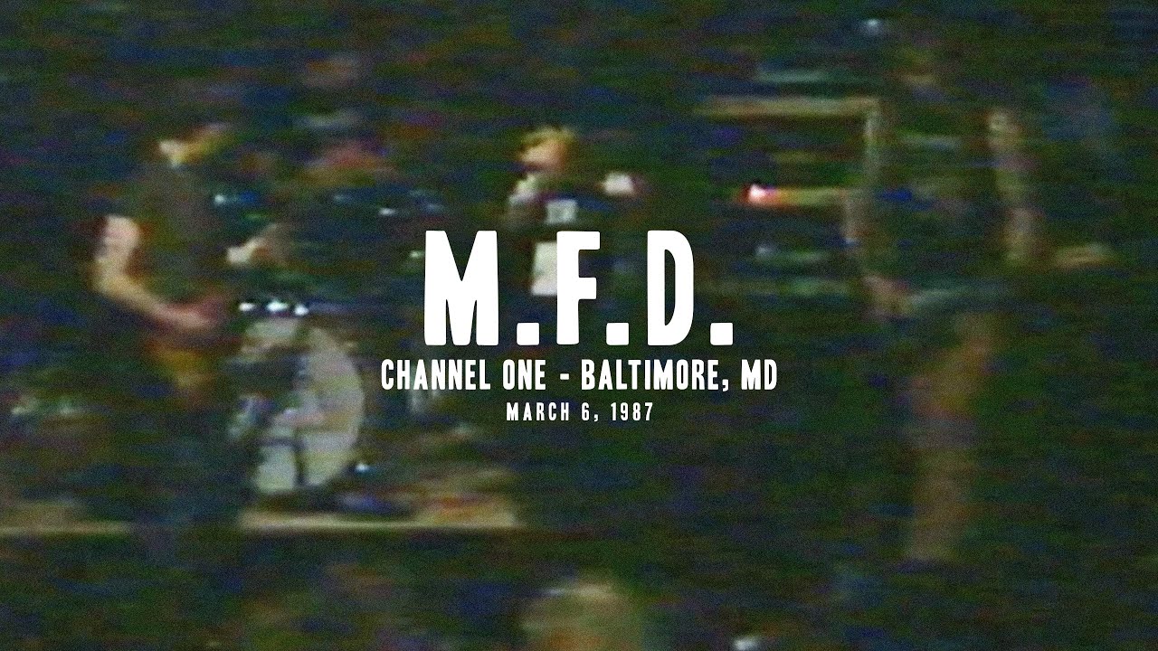 M.F.D. - Live at Channel One - 1987 (full set) - YouTube