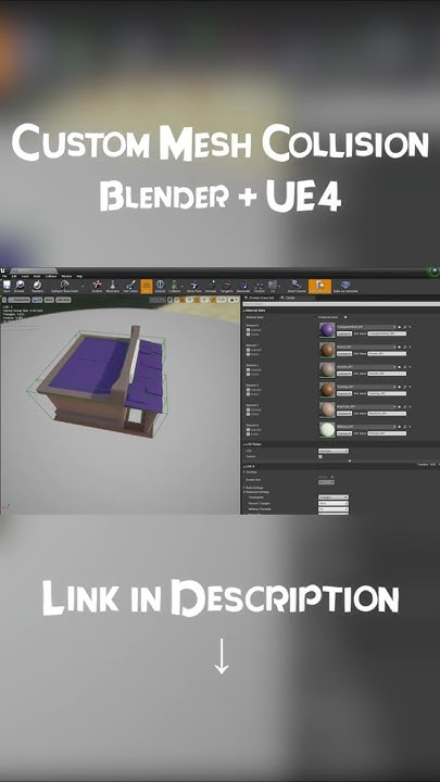 How to Handle Custom Mesh Collision in Unreal Engine with Blender | UCX Tutorial #tutorial #ue4 ...