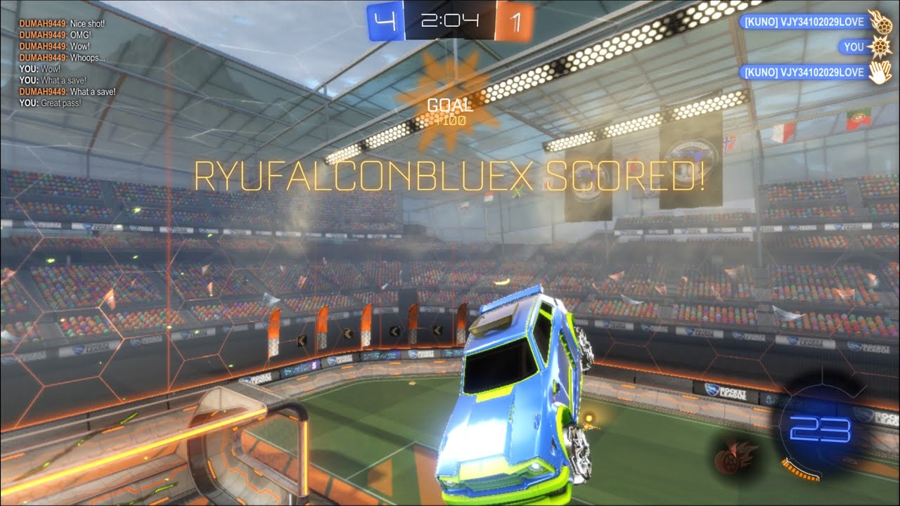 Rocket League 🚀HDR Gameplay CICLONE- FENNEC |Ryufalcon Blue - YouTube
