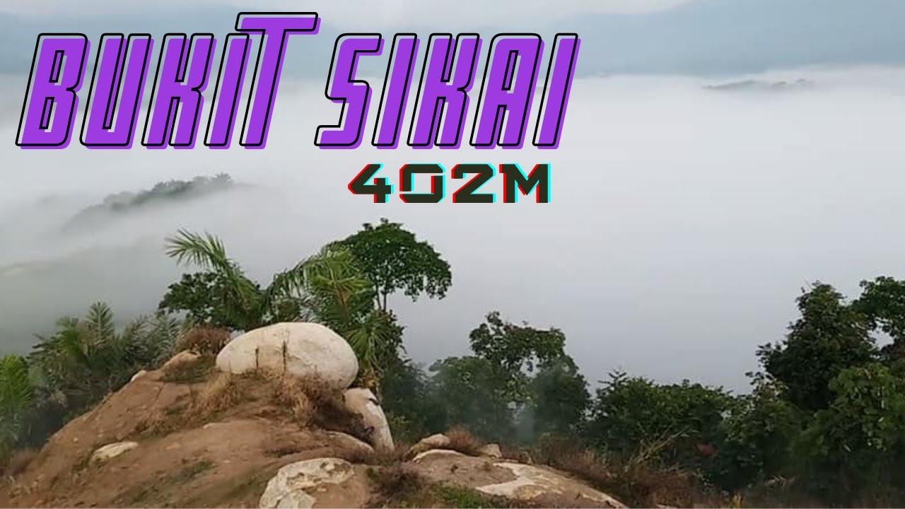 [Hiking] Bukit Sikai Sunrise Hike Above The Clouds | Vlog + Drone shot ...