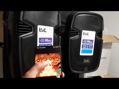 PAR DE BOCINAS EVL 15" EC-1615BTE - YouTube