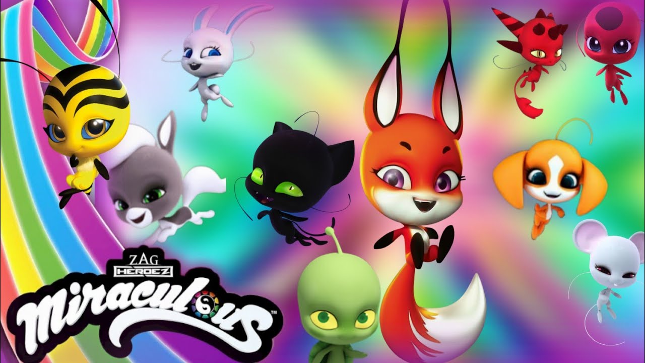 Los Kwamis utilizando sus poderes - [Español Castellano] | MIRACULOUS ...