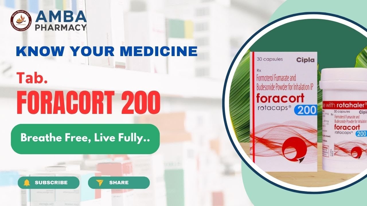 Foracort 200 Capsule💊 | Magic Medicine for Asthma & COPD? Full Review ...