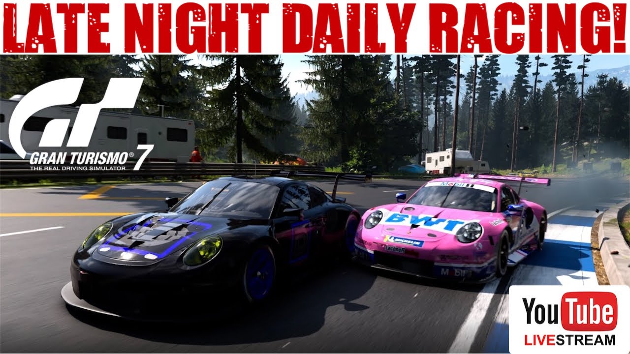 Late Night Daily Racing & Time Trial - YouTube
