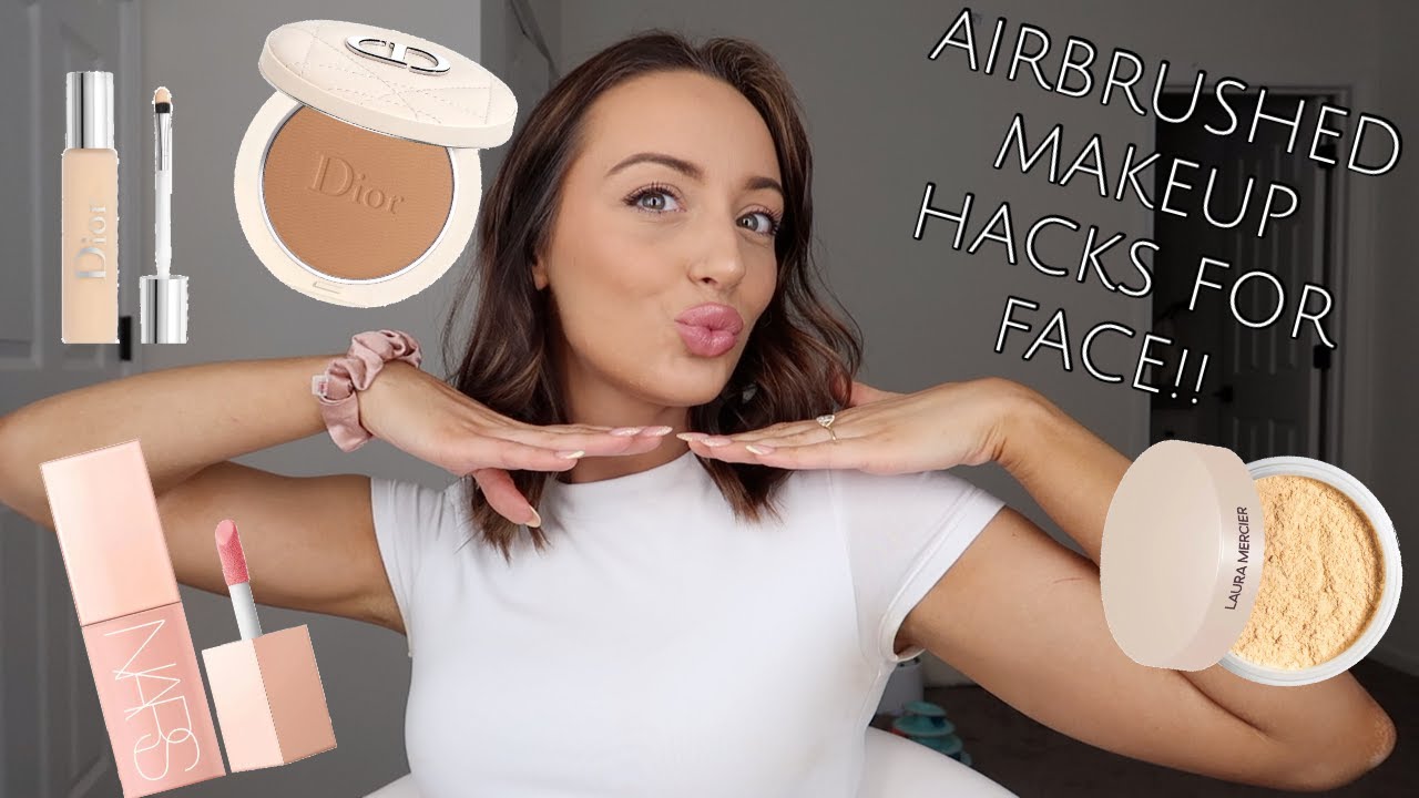 How To Get A Flawless Airbrushed Face Makeup Look! - YouTube