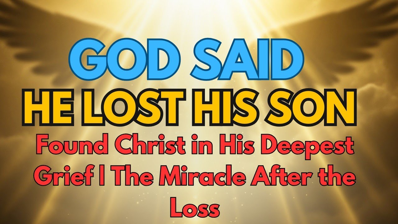 CHOSEN ONE GOD SAID HE LOST HIS SON AND FOUND CHRIST IN HIS DEEPEST ...