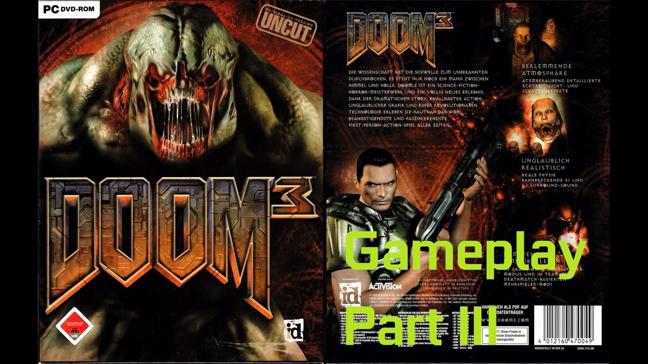 DOOM 3 - Gameplay Part III | 6K DLDSR + 8xSGSSAA / 60fps | RTX 4090 ...