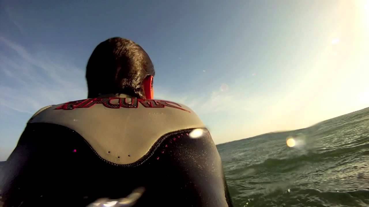 GoPro Back Mount Bodyboarding - YouTube