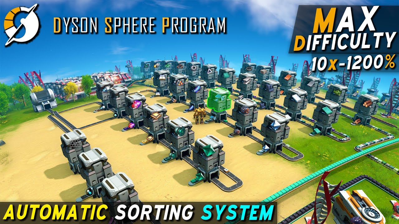 Building Automatic Sorting System in Dyson Sphere Program - Dark Fog ...