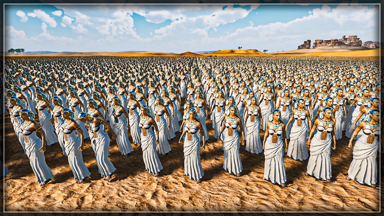 Cleopatra Army vs 1 Million Zombie Soldiers - Ultra Epic Battle ...