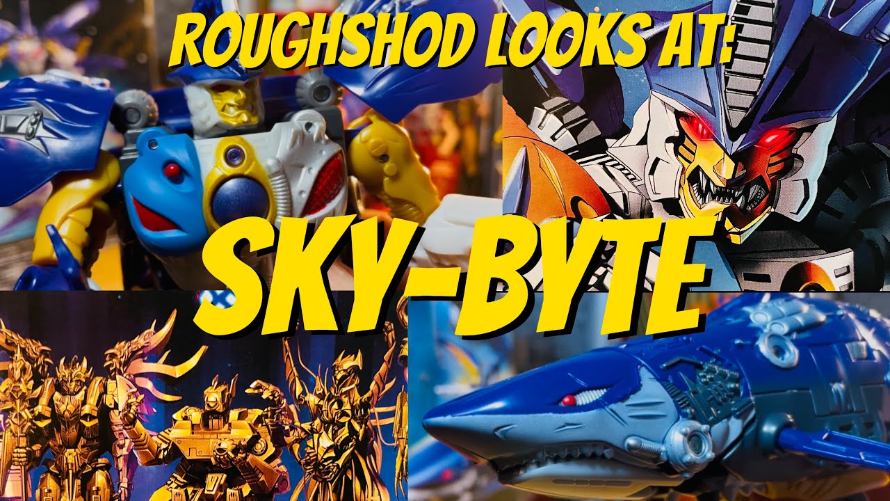 SKY-BYTE Transformers Age of the Primes #ActionFigures #Toys - YouTube