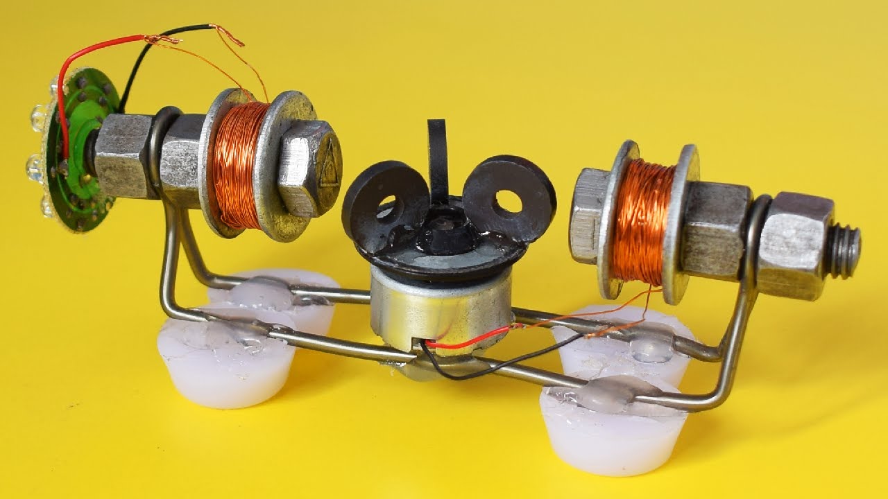 Free Energy Generator using Round Ring Magnet - YouTube