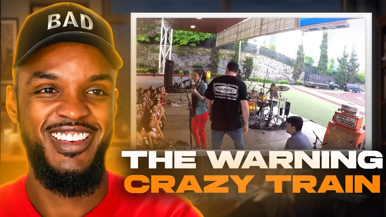 The Warning - Crazy Train REACTION - YouTube