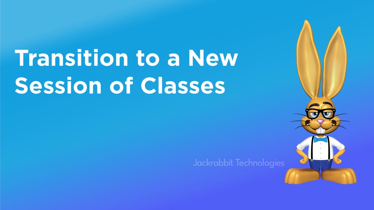 Transition to a New Session of Classes - YouTube