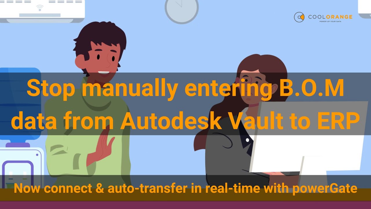 Connect Autodesk Vault with your ERP in Real-Time | powerGate | COOLORANGE - YouTube