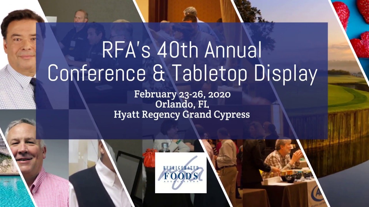 RFA's 40th Annual Conference and Tabletop Display - YouTube