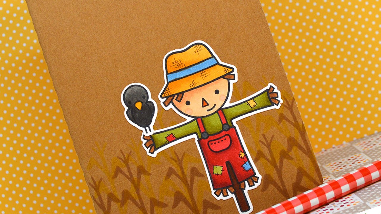 How to make a Fall-themed notebook - YouTube