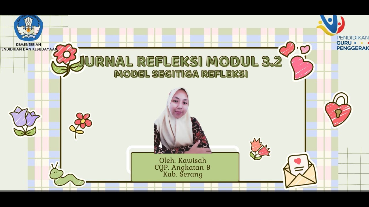 Jurnal refleksi dwi mingguan modul 3.2 model segitiga refleksi - YouTube