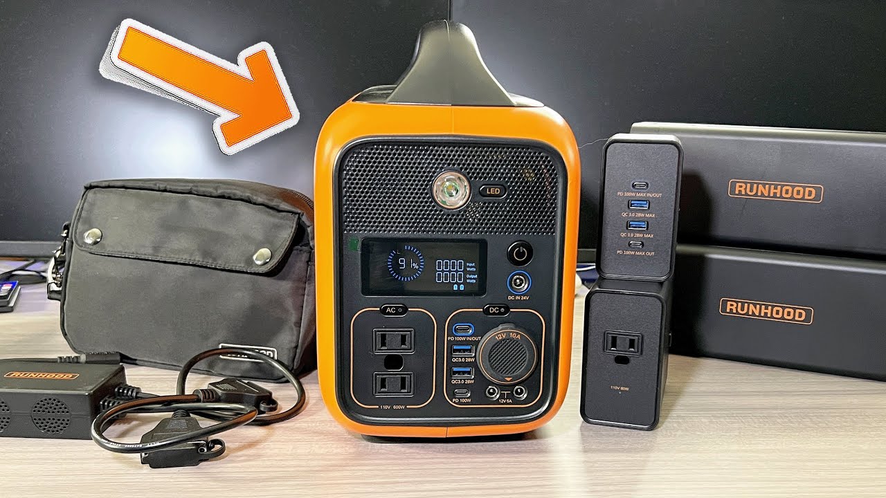 Runhood Portable Power Station Rallye 600 Max - User Review - YouTube