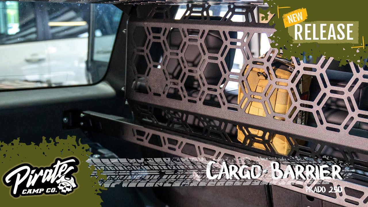 TOYOTA PRADO 250 LIGHT CARGO BARRIER How to Install - YouTube