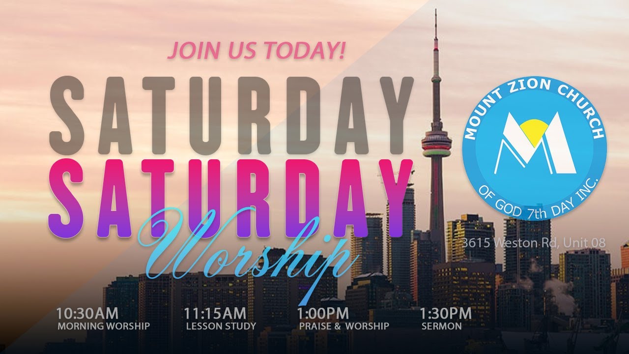 Mount Zion Church of God 7th Day - Live Streaming Service February 25 ...