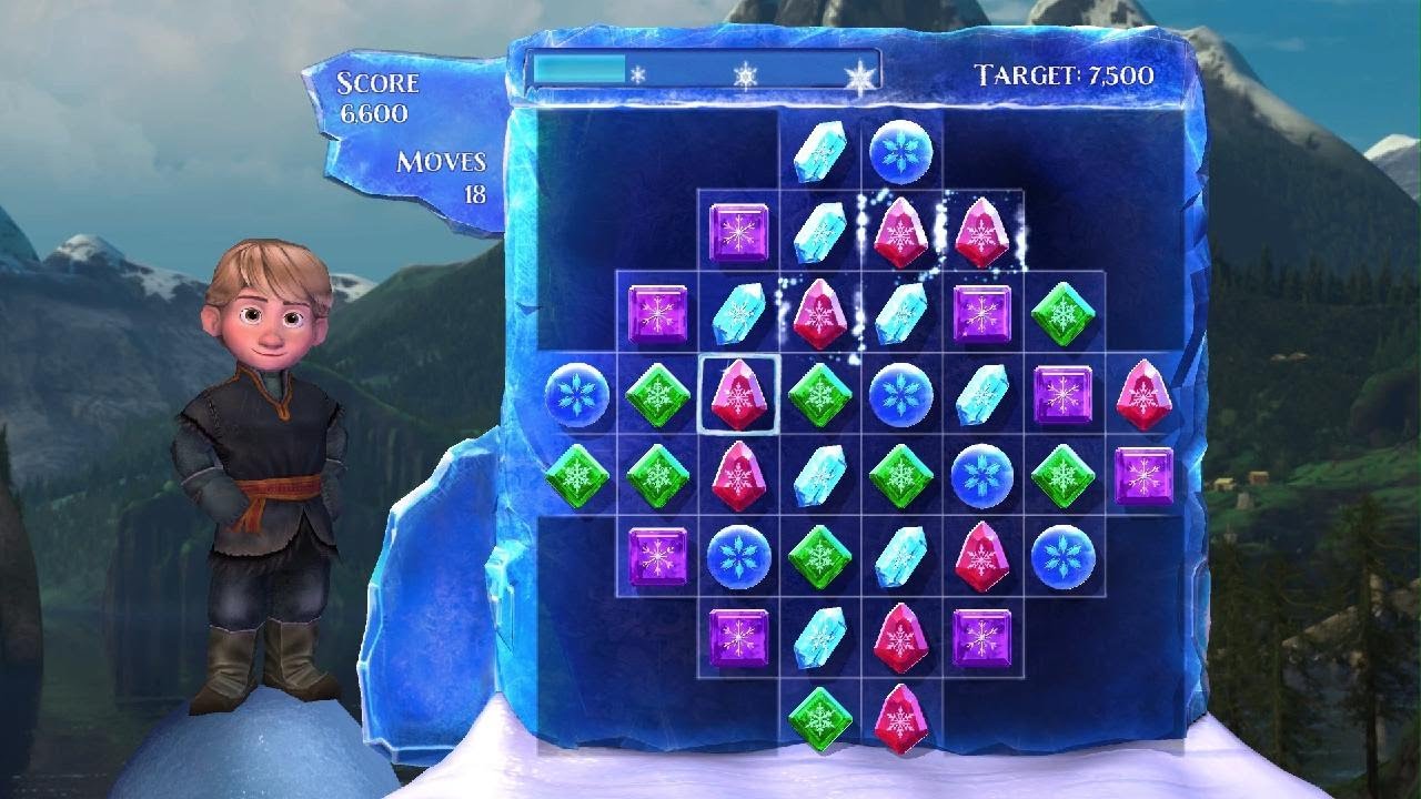 Frozen Free Fall: Snowball Fight with Elsa - YouTube