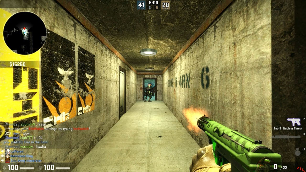 CS:GO - Zombie Escape mod - Pistols only - ze_Infiltration_Final_p3 ...