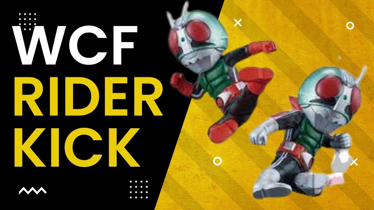 KAMEN RIDER WCF - ICHIGO & NIGO RIDER KICK FIGURES - YouTube