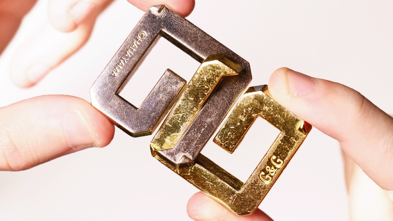 How To Solve Cast G&G Puzzle by Hanayama | G&G Puzzle Solution - YouTube