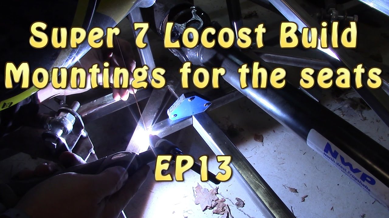 Building Super 7 Locost EP13 - Seat mounts - YouTube