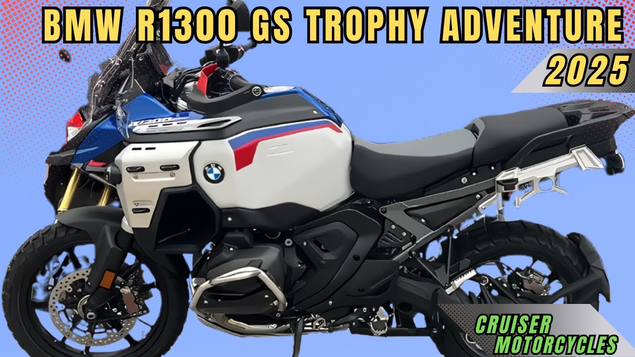 2025 BMW R1300 GS Trophy Adventure | The Best Off-Road Machine for ...