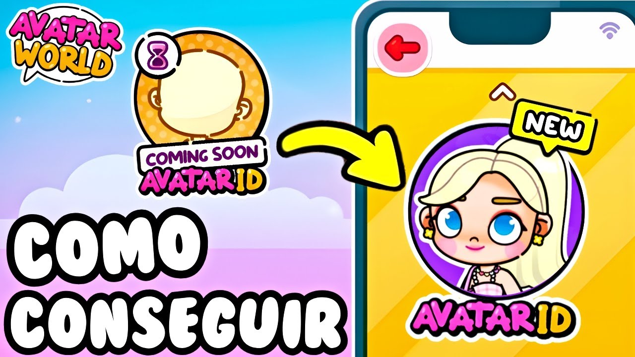 COMO CONSEGUIR O NOVO AVATAR ID NO AVATAR WORLD - YouTube