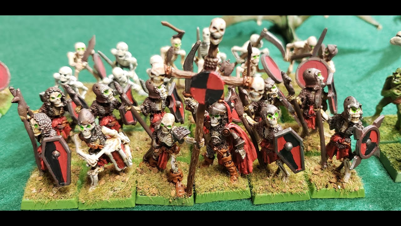 Warhammer Fantasy Armies 4th Edition Painted Undead Army On Parade ...