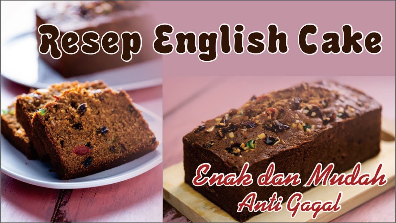 English Cake Recipe | Enak dan mudah - YouTube