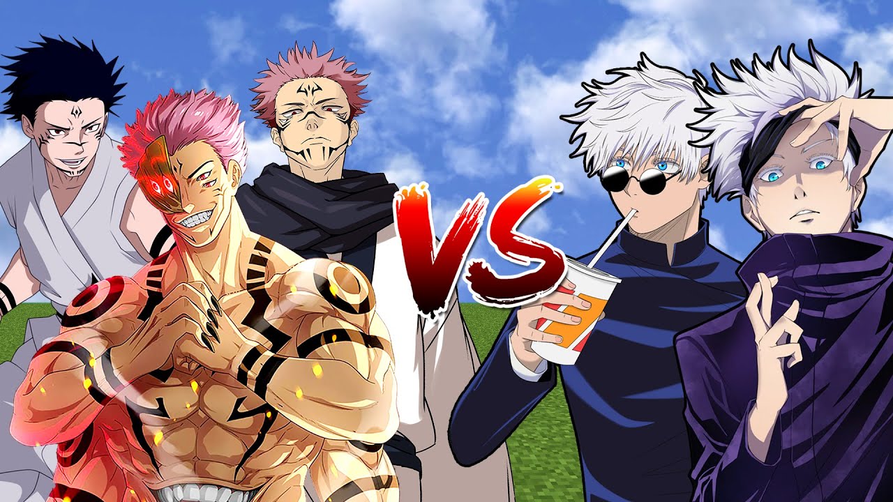 All Sukuna Forms vs Satoru Gojo (Young and Adult) - YouTube