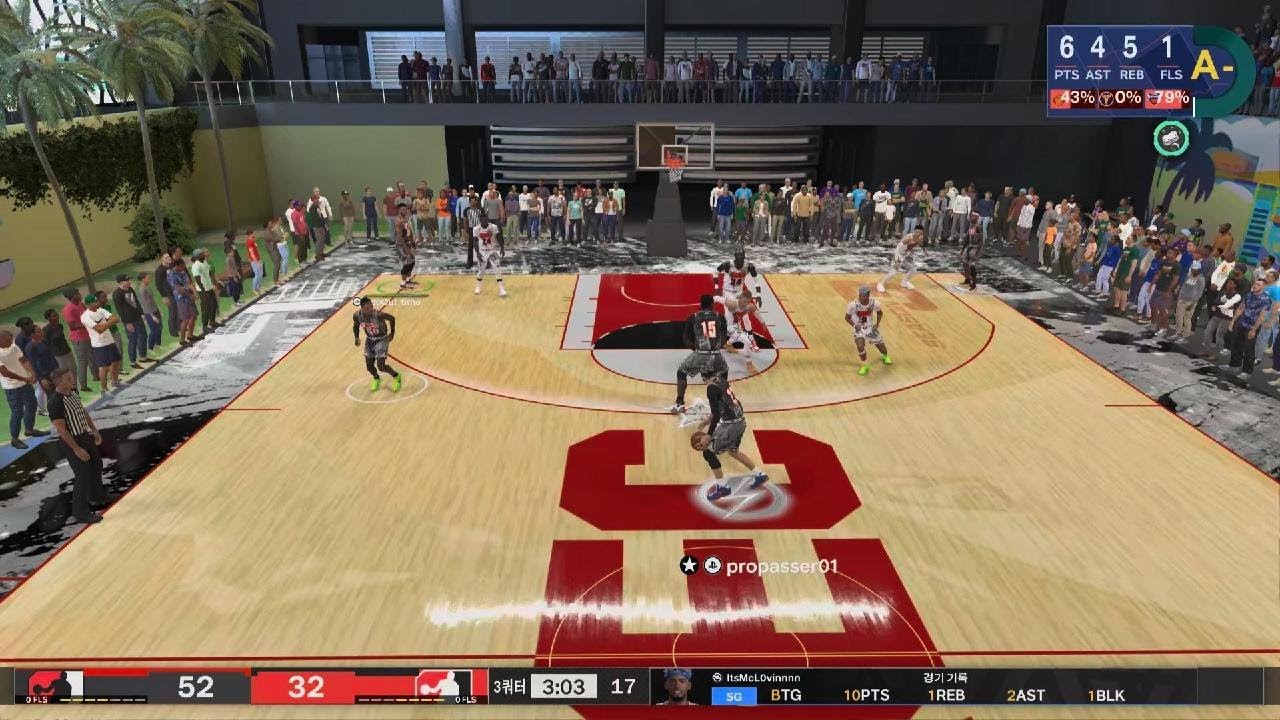 NBA 2K24_20231225_Standing dunk and1 - YouTube