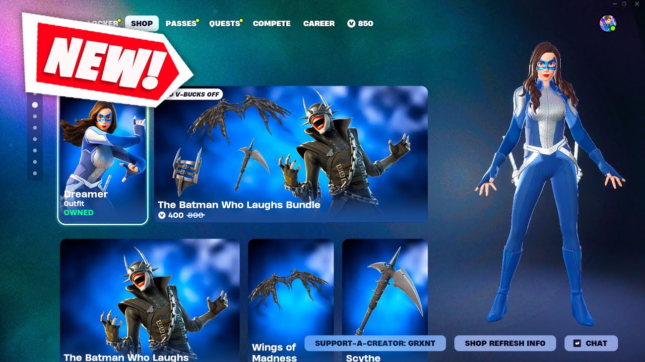 *NEW* RARE FORTNITE DC SKINS RETURN! (Fortnite Item Shop Jan 27th ...